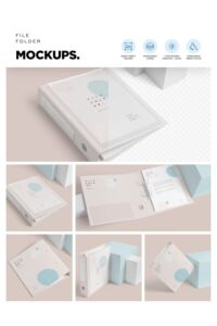 Plastic Crown Box File Folder Mockup – MasterBundles