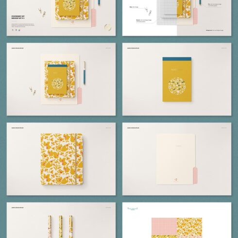 Stationery Set Mockup Set V.1 - done | Master Bundles