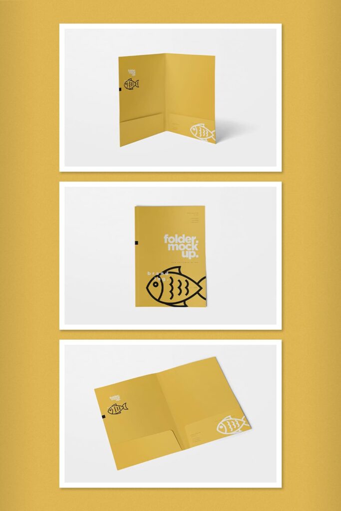 Beautiful Folder Mockups – MasterBundles