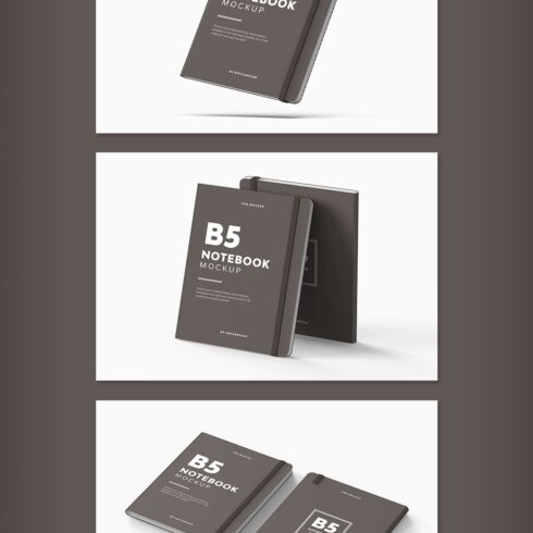 B5 Notebook Mockup | Master Bundles