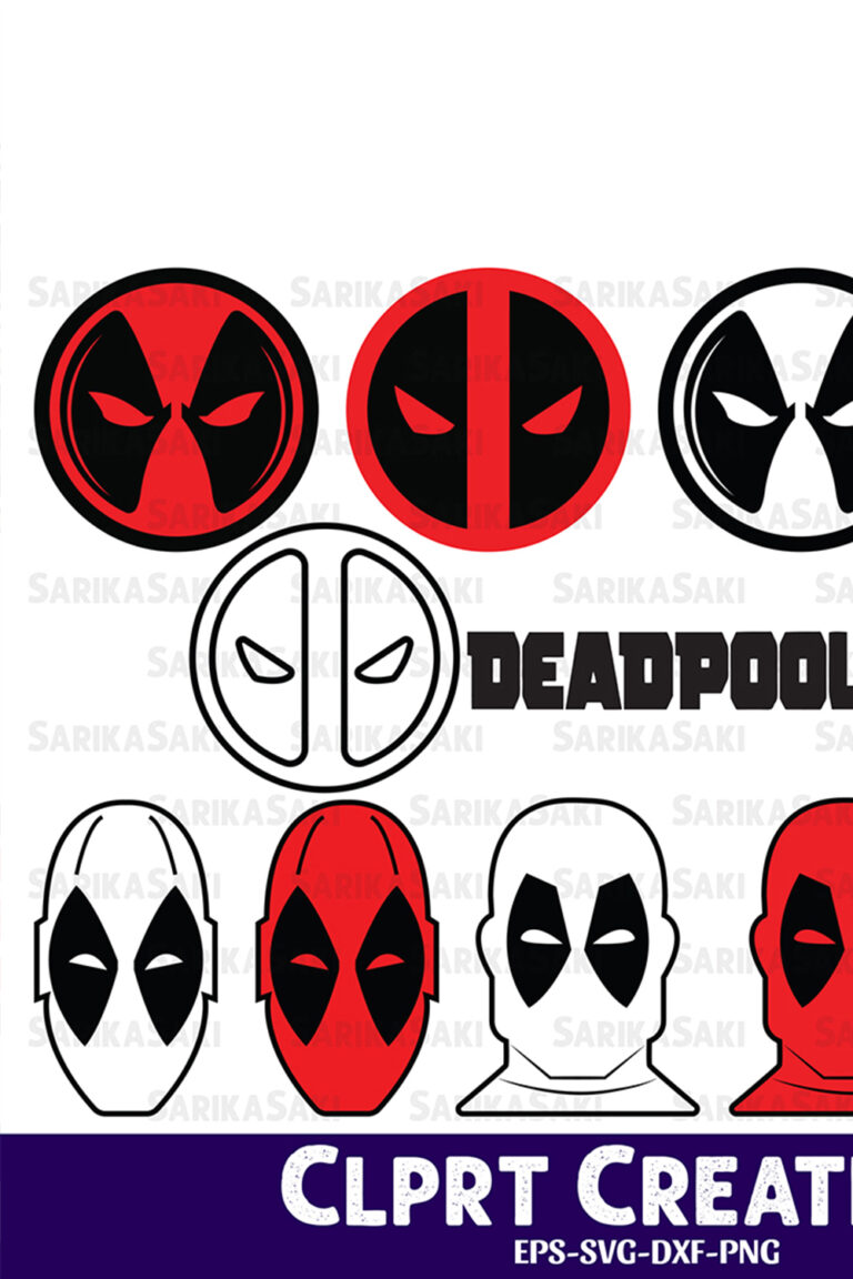 deadpool logo,super hero,power,mask,deadpool mask - MasterBundles