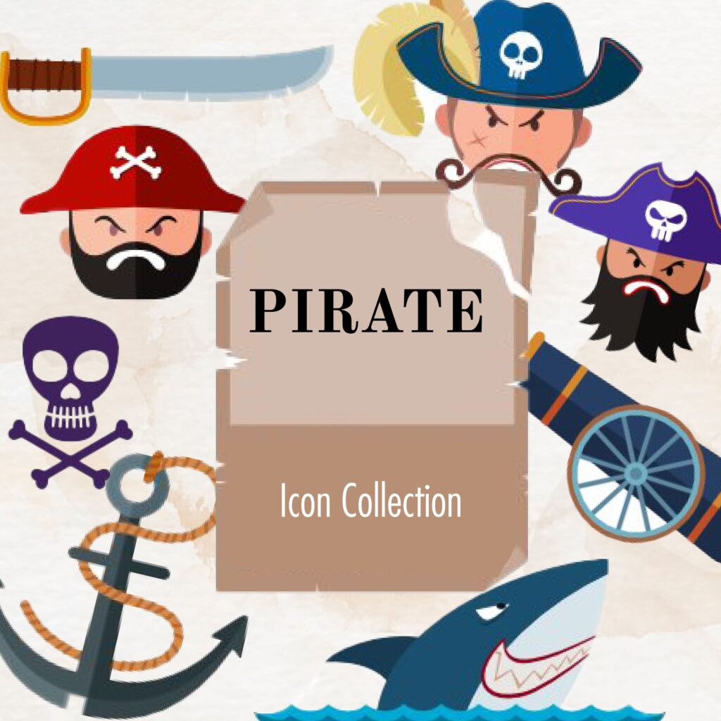 Pirate Icon Collection – MasterBundles