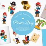 Pirates Boy Graphics and Illustrations – MasterBundles