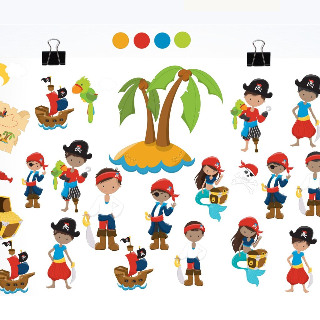 Pirates Boy Graphics and Illustrations – MasterBundles