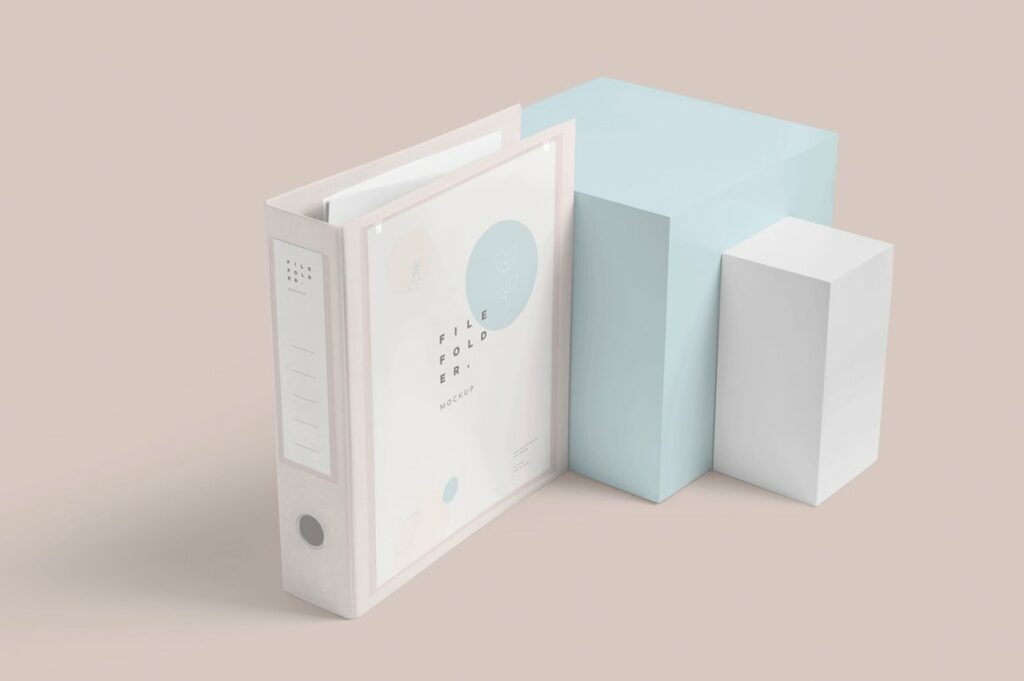 Plastic Crown Box File Folder Mockup – MasterBundles