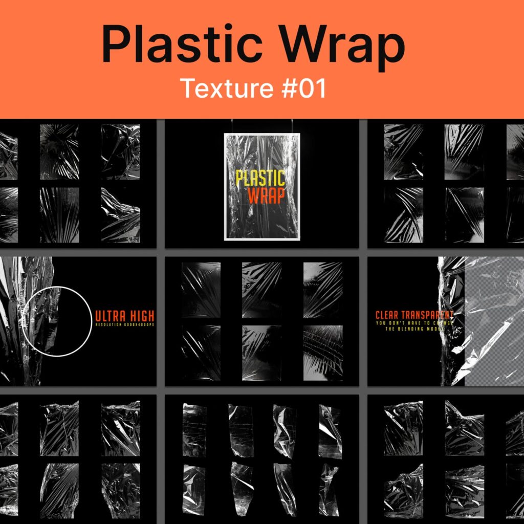 Plastic Wrap Texture – MasterBundles