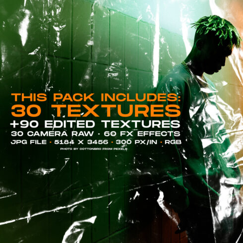 30 Plastic Wrap textures mega bundle - MasterBundles