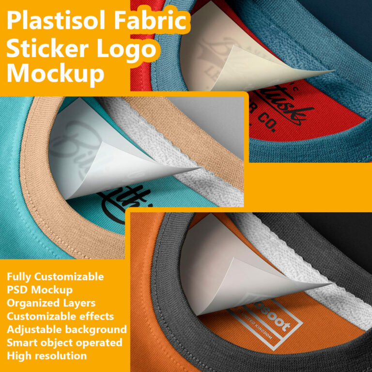 Sticker Mockup PSD | Master Bundles