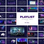 PLAYLIST Google Slide Template – MasterBundles