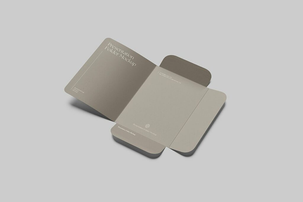 Presentation Folder Mockup – MasterBundles