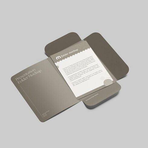 Presentation Folder Mockup | Master Bundles