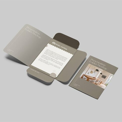 Presentation Folder Mockup | Master Bundles
