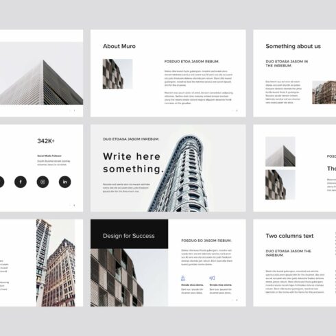 MURO - Google Slides Template +Bonus | Master Bundles