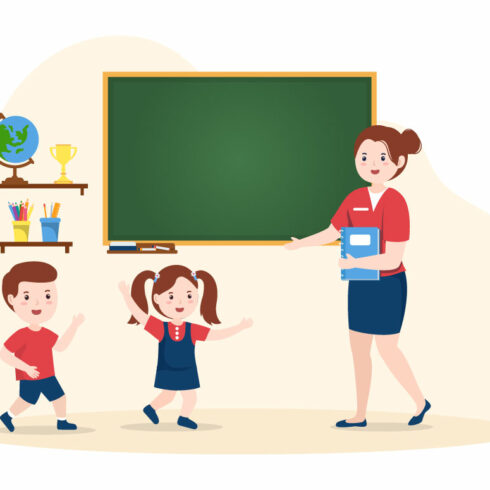 11 Primary School Illustration | MasterBundles
