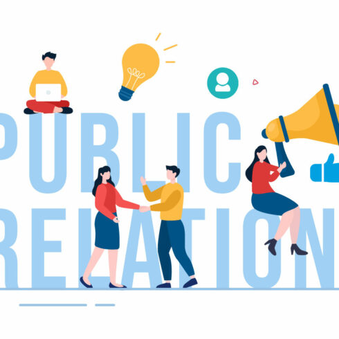 15 Public Relations Illustration | MasterBundles