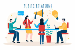 15 Public Relations Illustration - MasterBundles