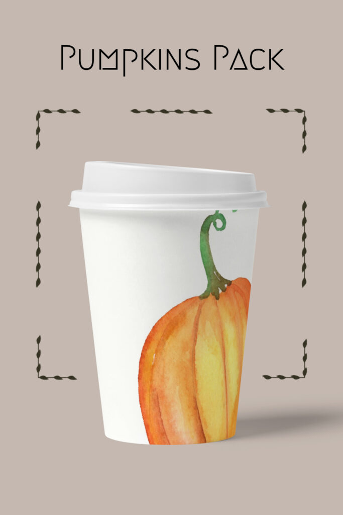 Watercolor Fall Pumpkins Pack – MasterBundles