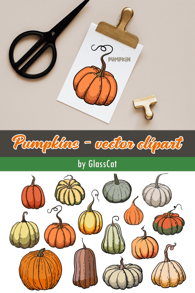 Pumpkins - Vector Clipart – MasterBundles