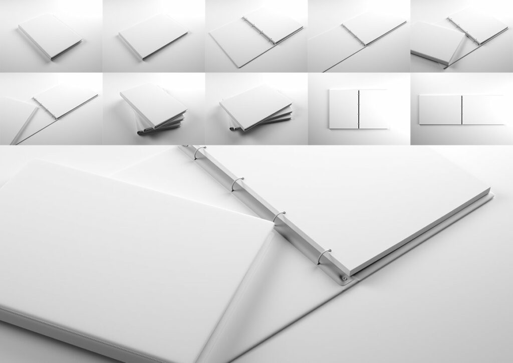 Ring Binder Mock-Up – MasterBundles