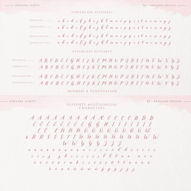 Rixiline Script Modern Font – MasterBundles