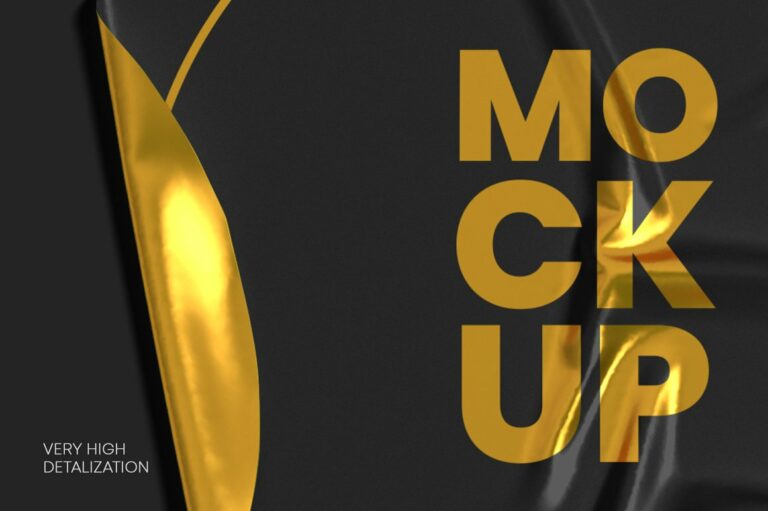 Round Crumpled Stickers Mockup Set – MasterBundles