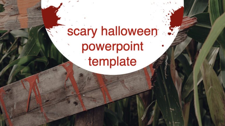 Scary Halloween Powerpoint Template – MasterBundles