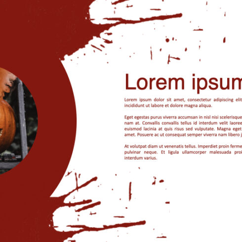 Scary Halloween Powerpoint Template | Master Bundles