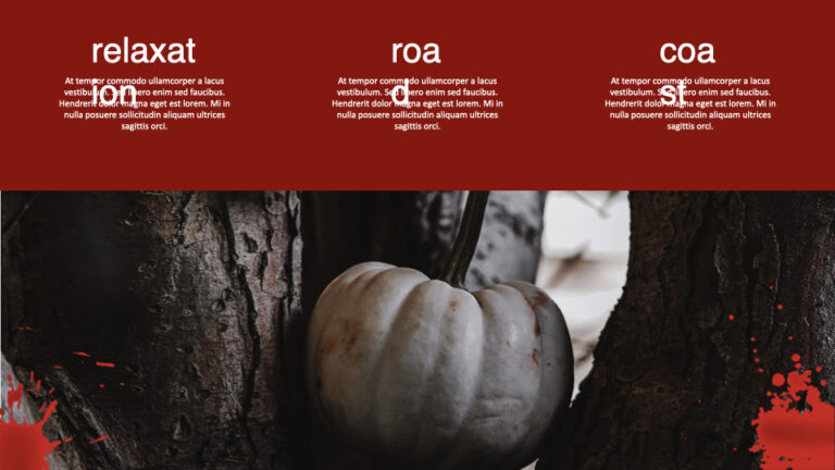 Scary Halloween Powerpoint Template – MasterBundles