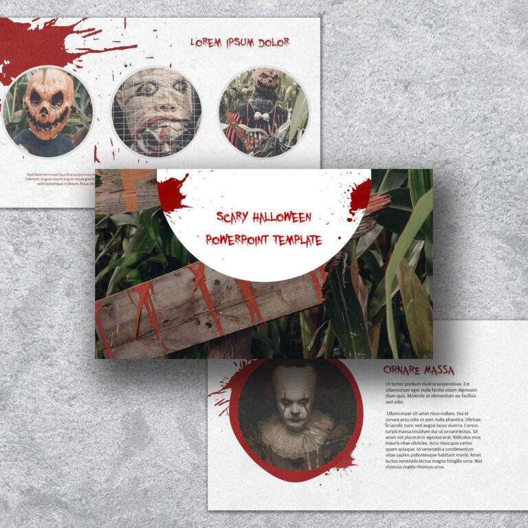 Scary Halloween Powerpoint Template – MasterBundles