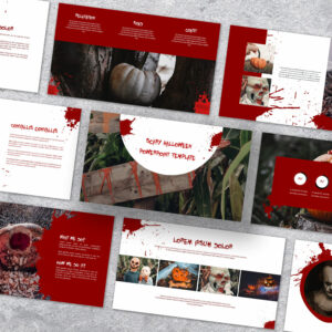 Scary Halloween Powerpoint Template – MasterBundles