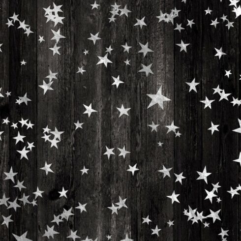 Seamless Silver Star Overlays | MasterBundles