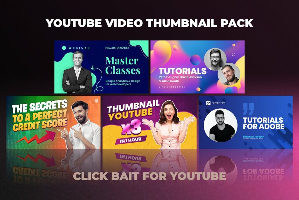 Youtube Thumbnail Mega Bundle – MasterBundles