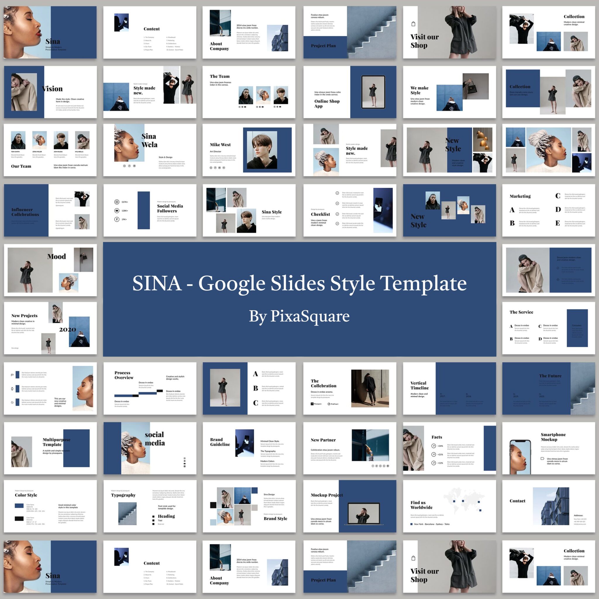 SINA - Google Slides Style Template – MasterBundles