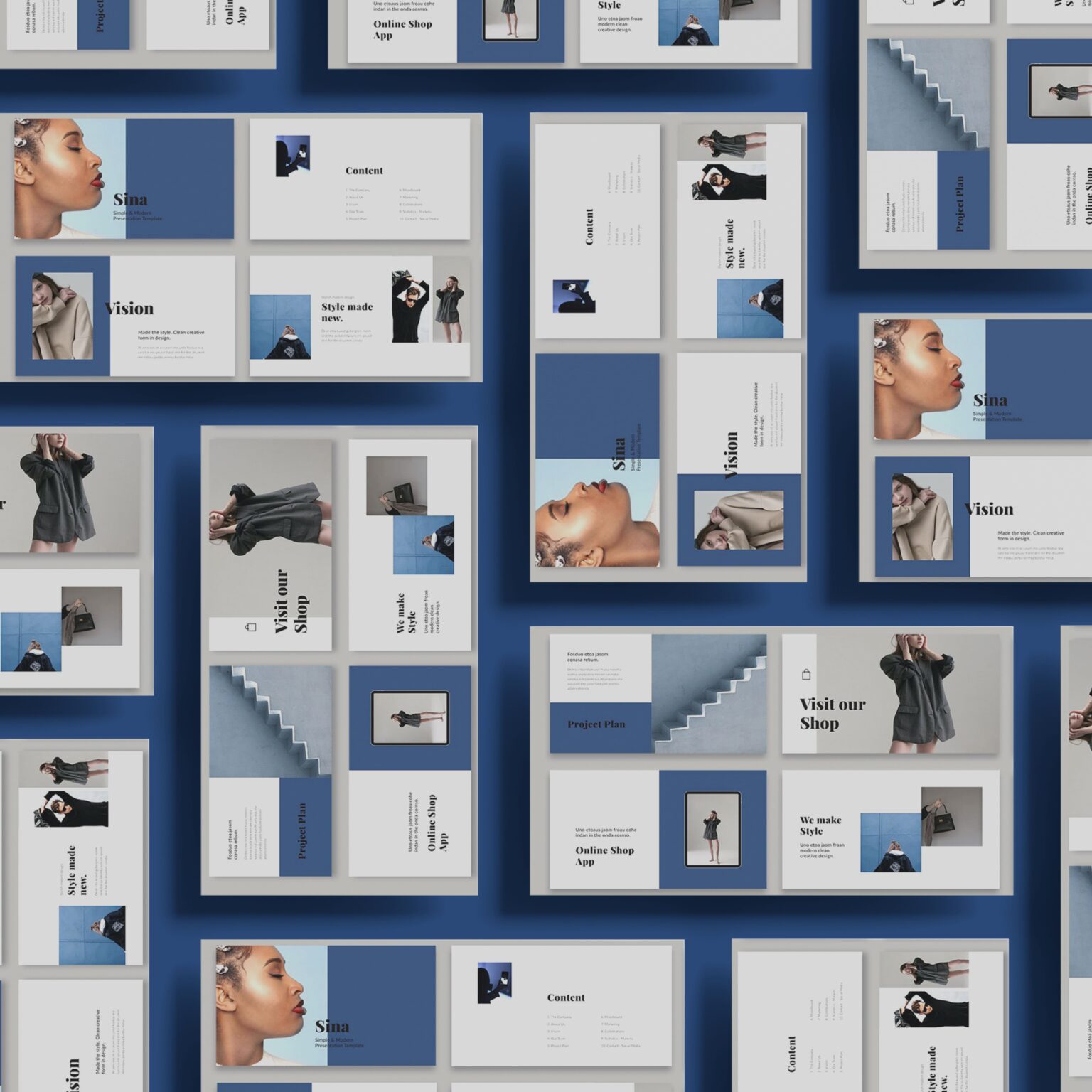 SINA - Google Slides Style Template – MasterBundles