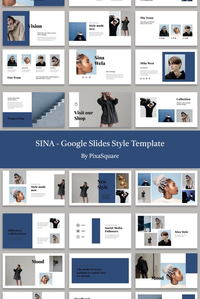 SINA - Google Slides Style Template – MasterBundles