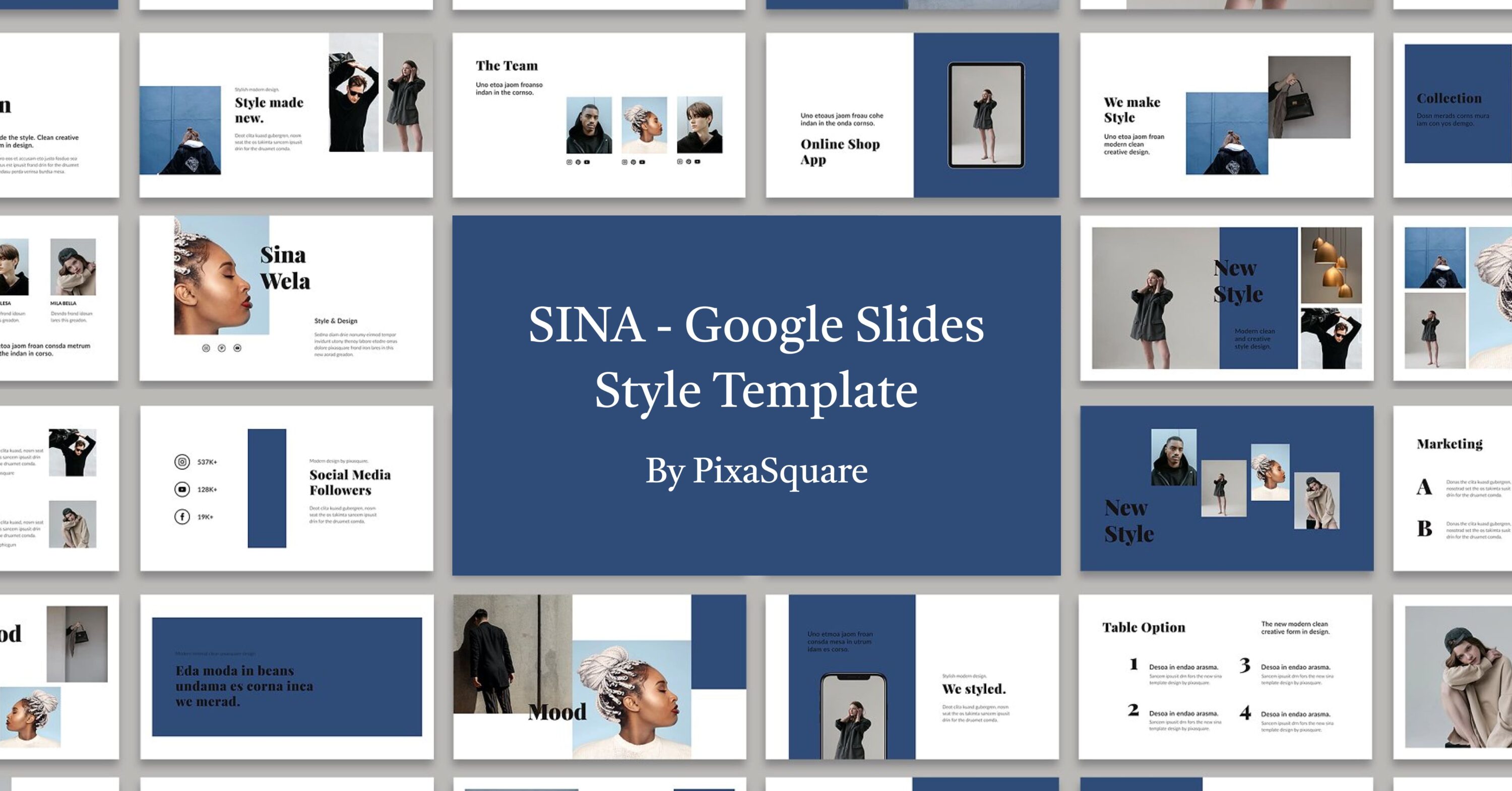 SINA - Google Slides Style Template – MasterBundles