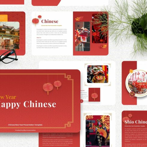Shio - Chinese New Year Google Slide | Master Bundles