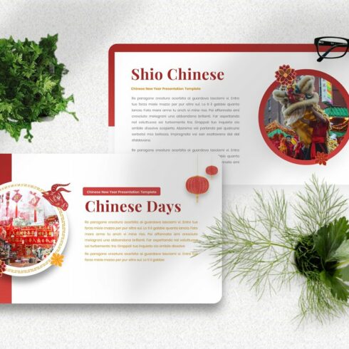 Shio - Chinese New Year Google Slide | Master Bundles