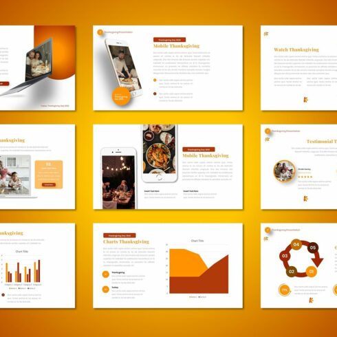 Turkey - Happy Thanksgiving Keynote Template | MasterBundles
