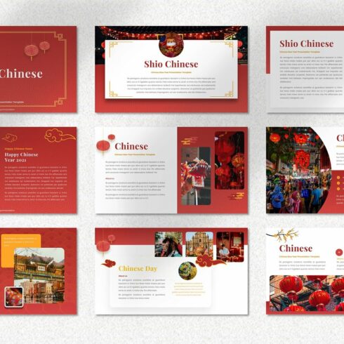 Shio - Chinese New Year Google Slide | Master Bundles