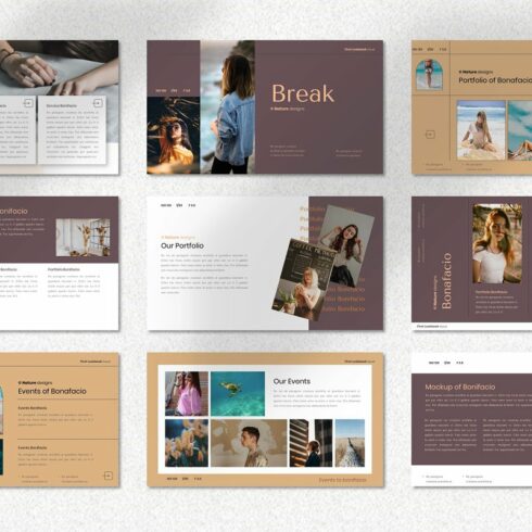 Bonifacio - Aesthetic Google Slide | Master Bundles