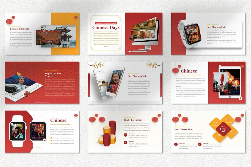 Shio - Chinese New Year Google Slide – MasterBundles