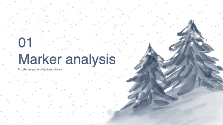 Snow Cartoon Powerpoint Template – MasterBundles