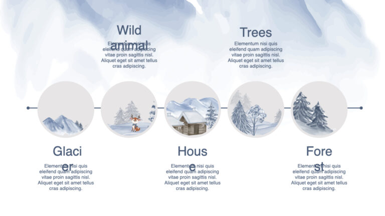 Snow Cartoon Powerpoint Template – MasterBundles