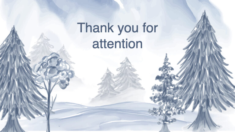 Snow Cartoon Powerpoint Template – MasterBundles