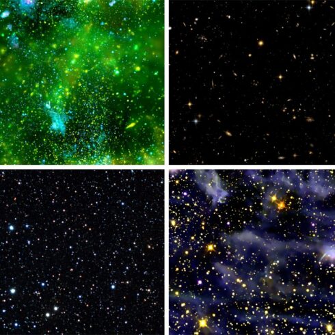 60 Space Patterns Bundle – MasterBundles