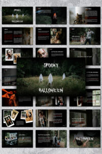 Spooky Halloween Template Powerpoint – MasterBundles