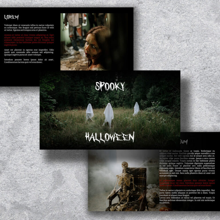 Spooky Halloween Template Powerpoint – MasterBundles