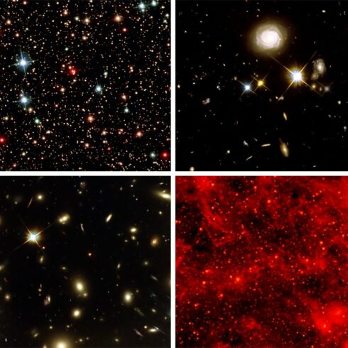 60 Space Patterns Bundle | MasterBundles