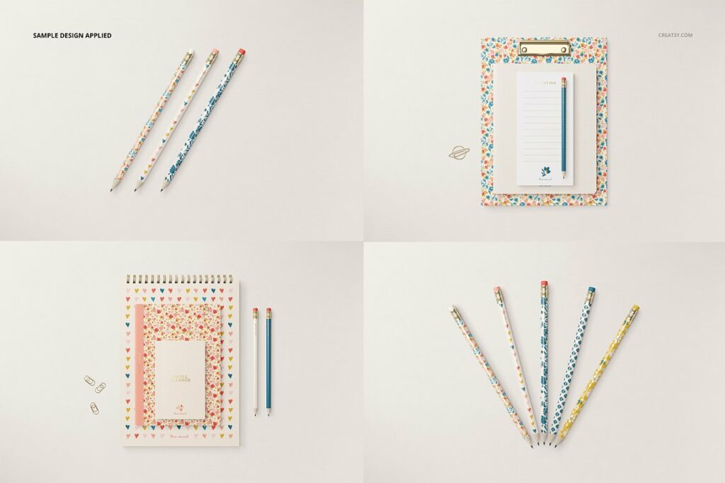 Stationery Set Mockup Bundle | Master Bundles